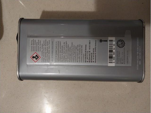 A000989560511 Mercedes жидкость тормозная dot 4+ 1л