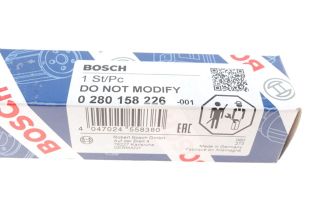 0 280 158 226 Bosch форсунка впрыска топлива