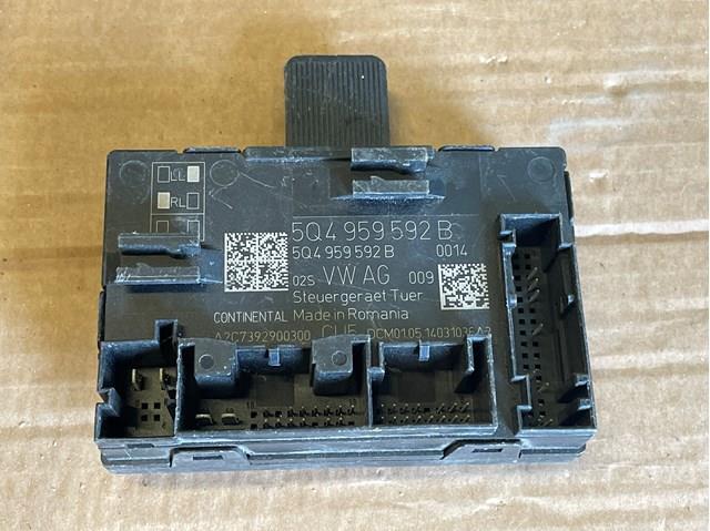 5Q4959592B VAG vw/audi блок управления передней правой двери