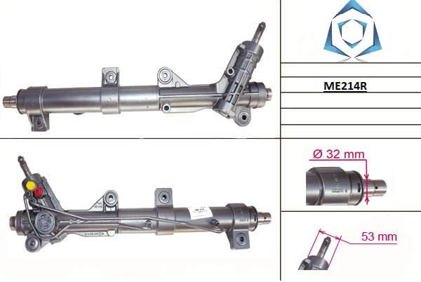 a6384610201 Mercedes рейка рулевая