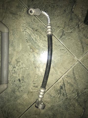 64538379719 BMW шланг кондиционера, от радиатора к осушителю