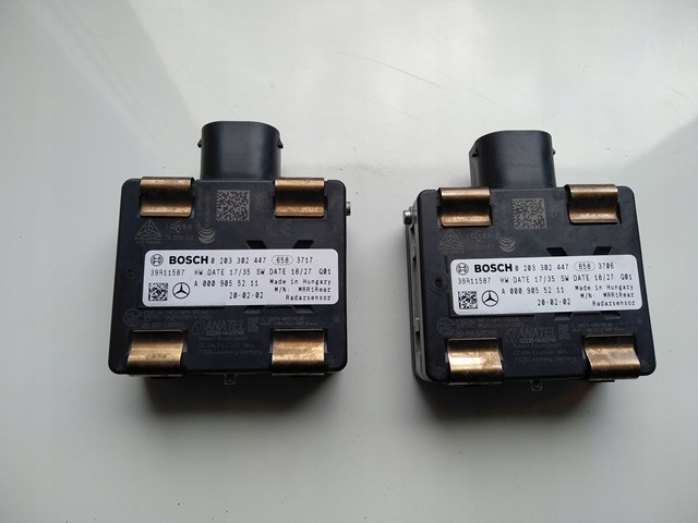 A0009055211 Mercedes радар дистроник с тестовых машин