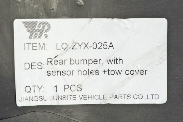 5VX29LXHAA China бампер задний