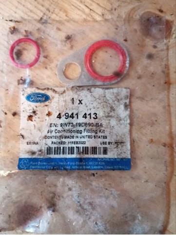 DL3Z19B596B Ford кольцо уплотнительное шланга компрессора нагнетательного