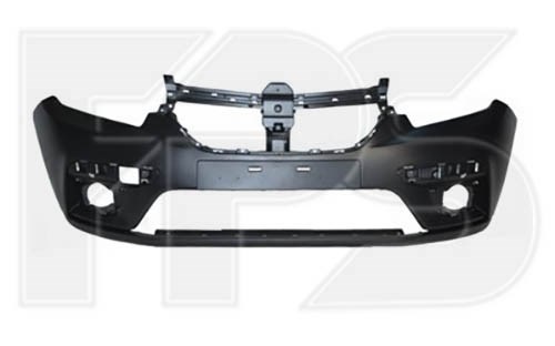 Передний бампер на Renault Sandero II STEPWAY - Купить бампер Рено ...