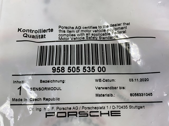 95850553500 Porsche "датчик
