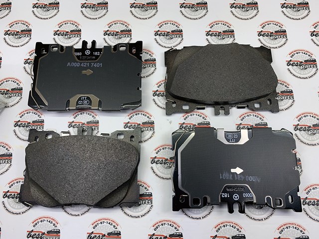 A0004204904 Mercedes колодки передние