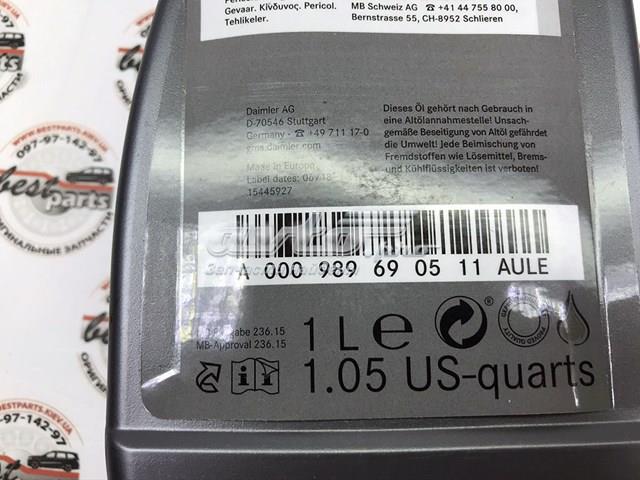 A000989690511AULW Mercedes масло трансмиссионное
