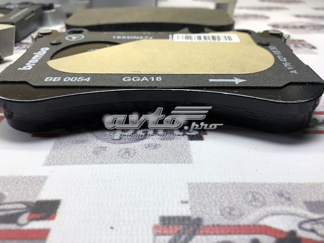 0004207800 Mercedes колодки передние