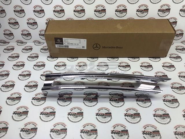 A1668851474 Mercedes накладка бампера переднего правая