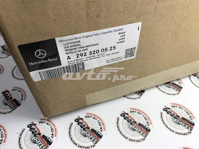 Пневмоподушка/пневморессора моста заднего на Mercedes GL-Class (X166)