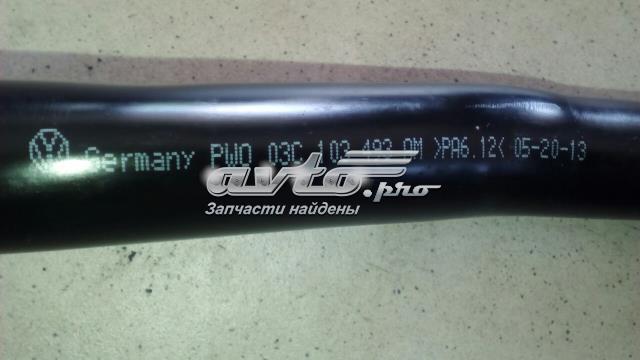 03C103493AM VAG патрубок системы рециркуляции отработавших газов egr