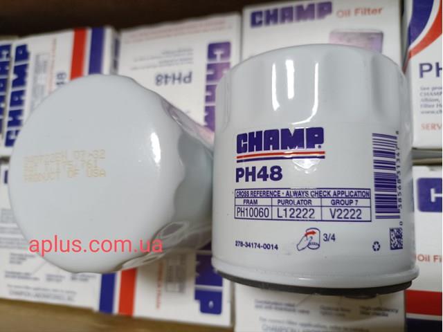 PH48 Champion фильтр масляный