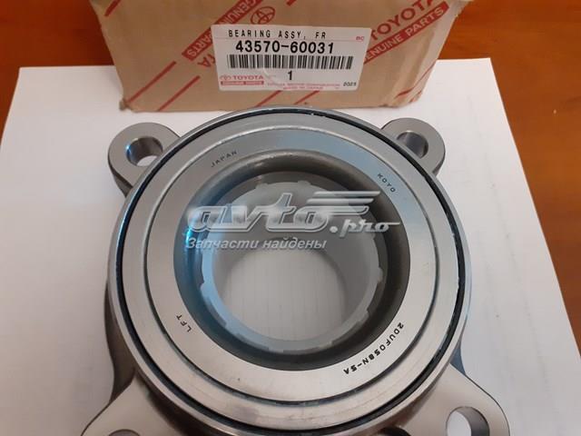 4357060031 Toyota подшипник ступицы передней