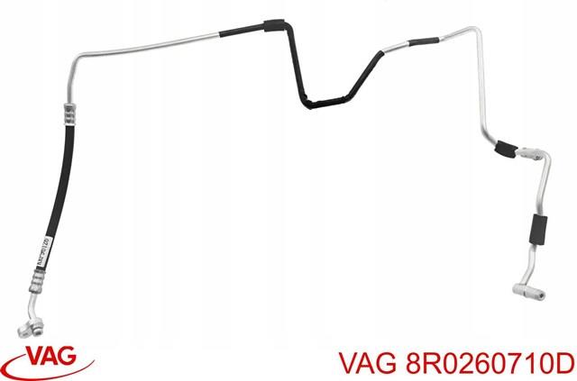 8R0260710D VAG трубопровод хладагента
