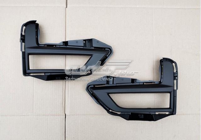 622576FL0B Nissan решетка бампера переднего левая