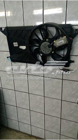 1530980 Ford диффузор радиатора охлаждения, в сборе с мотором и крыльчаткой