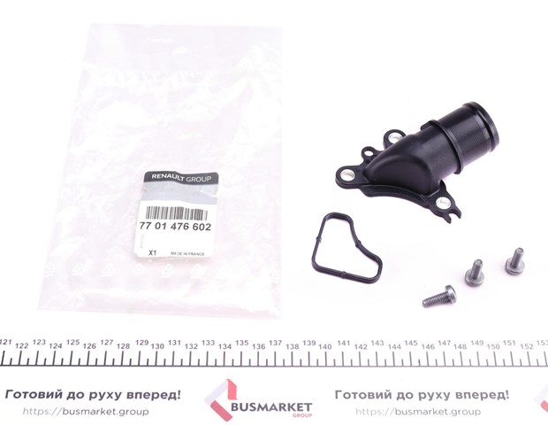 7701476602 Renault (RVI) фланец системы охлаждения (тройник)