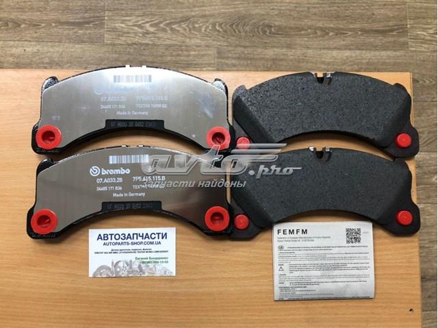 Тормозные колодки на Porsche Cayenne II (2010 - 2020) - Сравнить цены ...