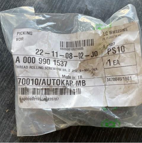 A0009901537 Mercedes гвинт