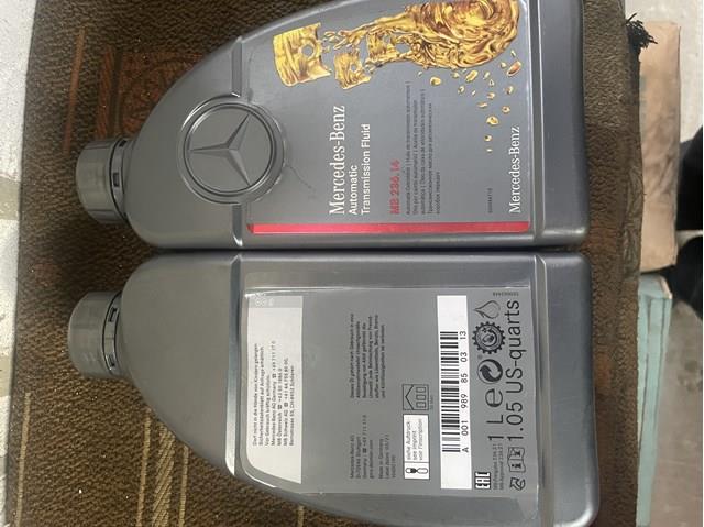 Масло трансмиссионное Mercedes A001989850313