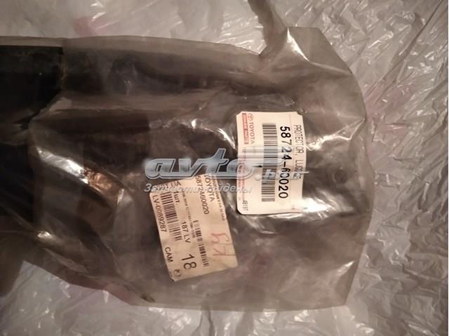 Накладка бампера переднего левая на Toyota Land Cruiser PRADO ...