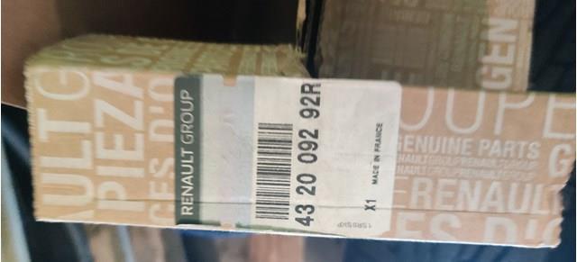 432009292R Renault (RVI) диск тормозной задний