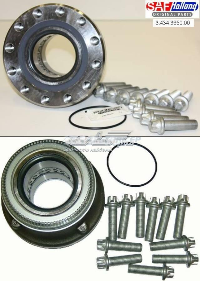 3434365000 SAF ступица передняя