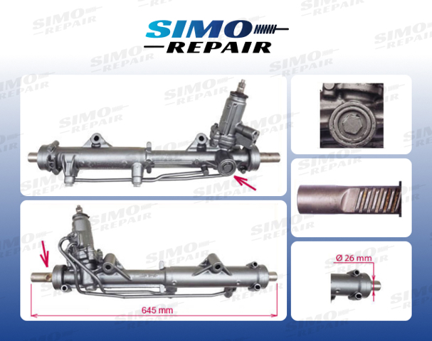A2044606300 Mercedes рулевая рейка