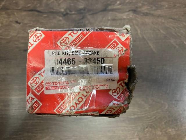0446533450 Toyota колодки тормозные передние дисковые