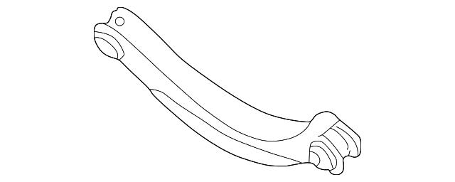 MR491911 Mitsubishi рычаг задней подвески верхний левый/правый