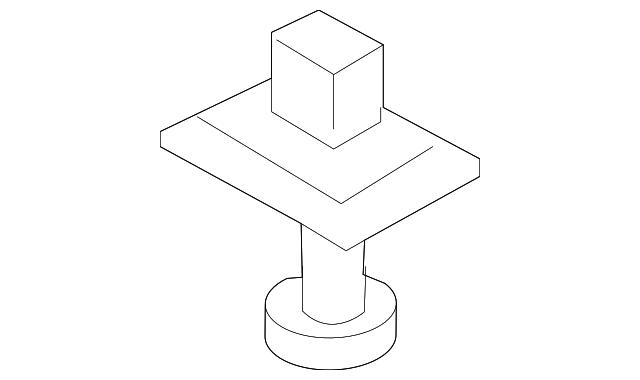 WHT005263 VAG Пистон (клип) крепления подкрылка переднего крыла