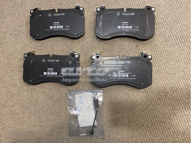 A0004205002 Mercedes колодки тормозные передние дисковые