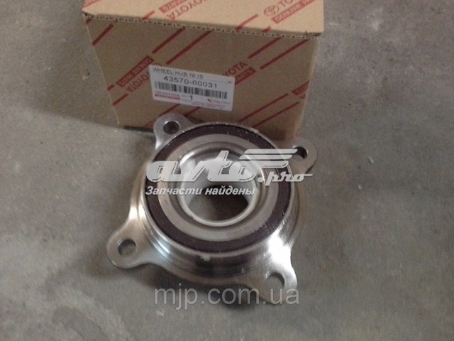 4357060031 Toyota подшипник ступицы передней