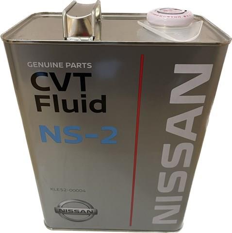 Масло трансмиссионное Nissan CVT NS-2 Синтетическое 4 л KLE5200004