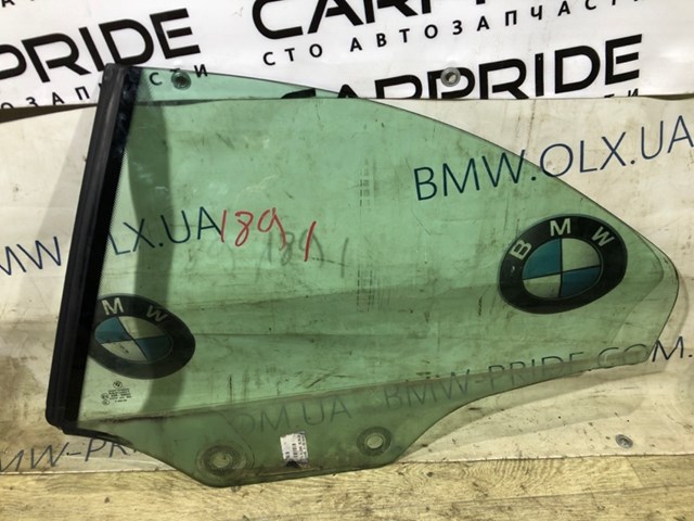 51377128385 BMW стекло заднее левое