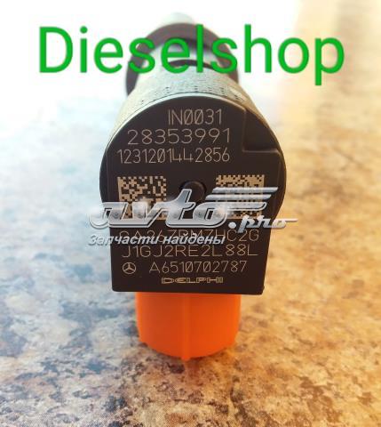 A6510702787 Mercedes форсунка впрыска топлива