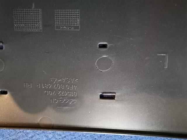 4F0807681P VAG решетка бампера переднего левая