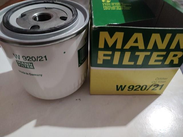 W92021 Mann-Filter фильтр масляный