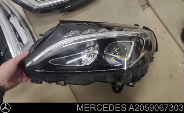 A2059067303 Mercedes | Фара левая A 205 906 73 03 купить на Avto.pro