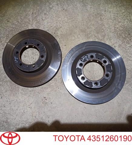 4351260190 Toyota Диск тормозной передний
