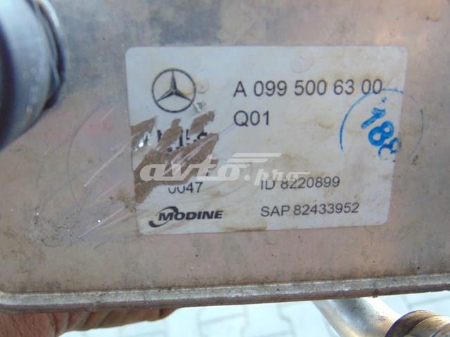 A0995006300 Mercedes mercedes e-213 масляный радиатор