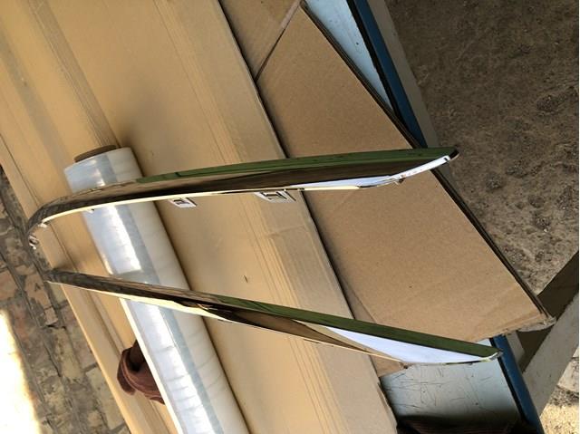 86688F1500 Hyundai/Kia накладка бампера заднего низ хром 18-