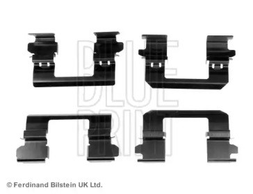 D1080JE00A Nissan комплект пружинок крепления дисковых колодок передних