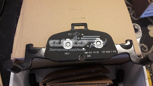 8W0698151AD VAG колодки передние
