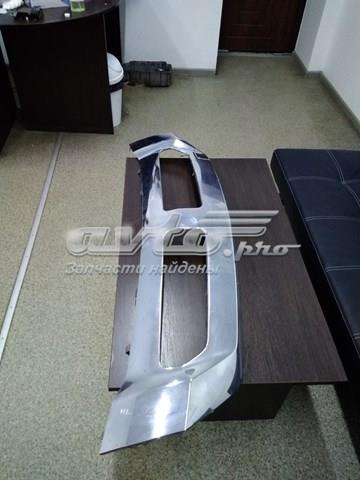 1668857925 Mercedes накладка бампера переднего (Хром)