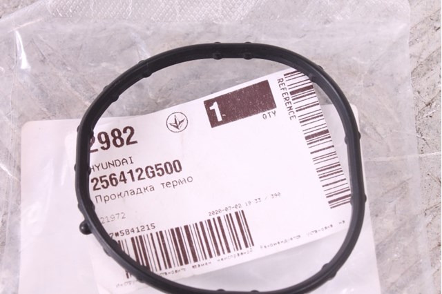 256412G500 Hyundai/Kia прокладка корпуса термостата
