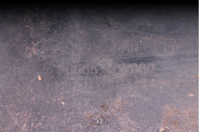 866652W000 Hyundai/Kia накладка бампера заднего