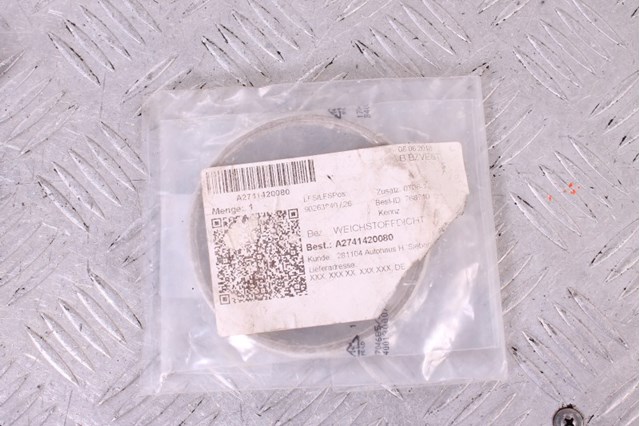 A2741420080 Mercedes прокладка приемной трубы глушителя