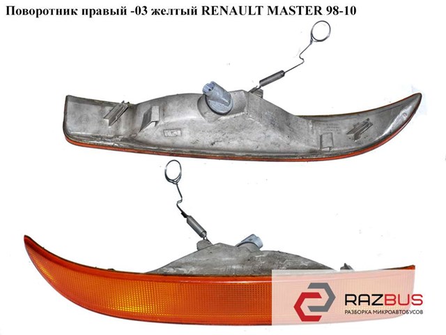 7700352108 Nissan скидка до 30.07.2022 поворотник правый (желтый)